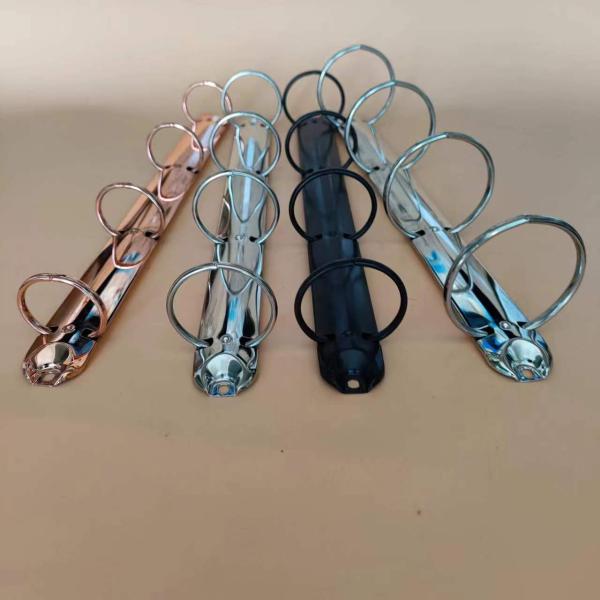 Quality High Quality Nickel-Plated O-Ring Metal Clips for Office Document & Bill for sale