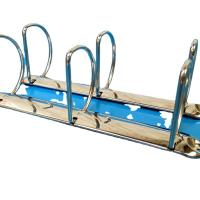 Quality Wholesale D-Ring 3-Ring A4 Silver Metal Binder Clips for Notebooks Albums for sale
