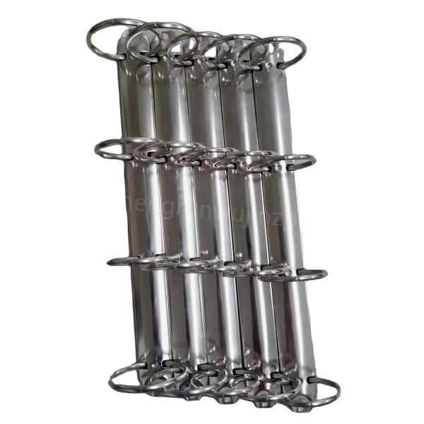 Quality High Quality A4 Model 292-4-5-0-26 Electroplating Hardware Binder Iron Buckle 4 Rings Circular Clip File Folder Accessories for sale