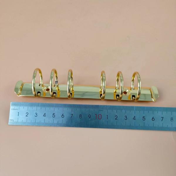 Quality Trading Card Customize Spiral Metal Loose Leaf Binder Rings for Notebook for sale