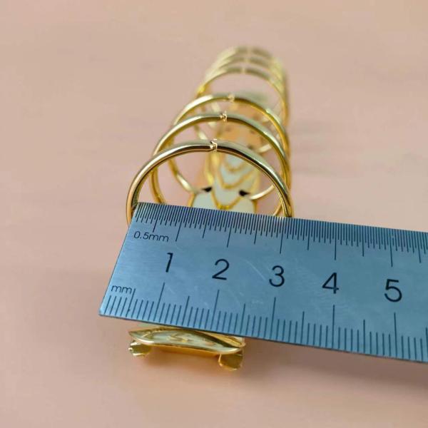 Quality Trading Card Customize Spiral Metal Loose Leaf Binder Rings for Notebook for sale