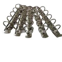 Quality Chengrun Boutique Durable A8 Hardware 5-Ring White Nail Clip Electroplated for sale