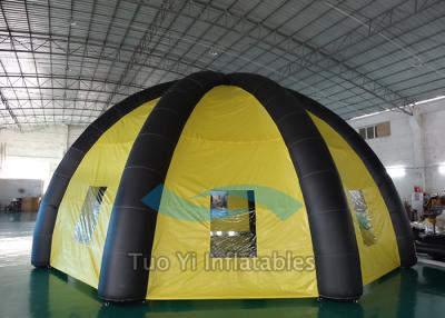 China Custom Camping Inflatable Tents , Large Inflatable Spider Tent With 6 Legs for sale