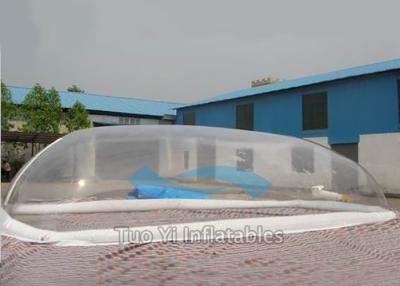 China Decoration Bubble Tent Night Transparent Inflatable Swimming Pool Cover for sale