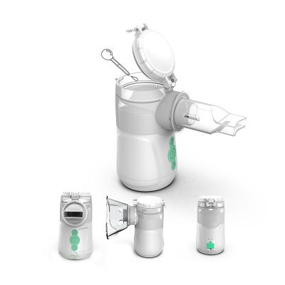Cina Fabbrica mini tosse farmaco atomizzatore nebulizzatore per la tosse raffreddata macchina batteria rimovibile bambini famiglia adulta nebulizzatore a maglia portatile in vendita