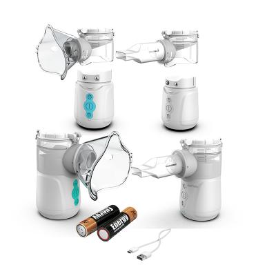 Cina Fabbrica mini tosse farmaco atomizzatore nebulizzatore per la tosse raffreddata macchina batteria rimovibile bambini famiglia adulta nebulizzatore a maglia portatile in vendita