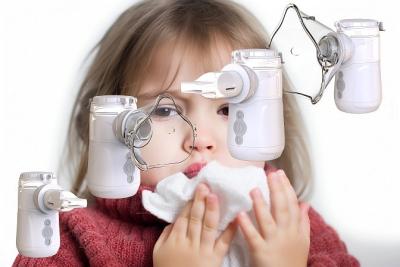 Cina Infanti e bambini tenuti in mano di Mesh Nebulizer Machine Budesonide Fr della batteria in vendita