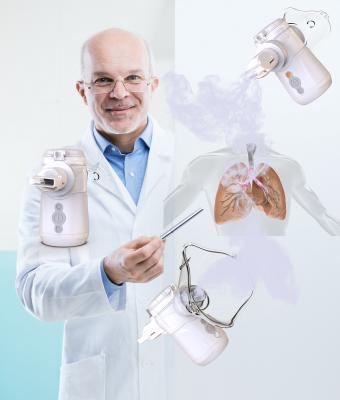 Chine Nébuliseur à mailles médicales portable Niveau sonore ≤ 40 dB Consommation d'énergie 1,2 W à vendre