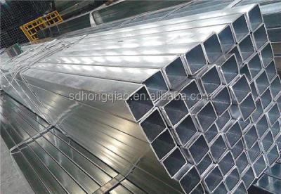 Cina Metropolitana galvanizzata quadrato rettangolare 50mmX70mmX3mm di Astm A53b 5.8m in vendita