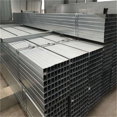 Cina Metropolitana galvanizzata quadrato rettangolare 50mmX70mmX3mm di Astm A53b 5.8m in vendita
