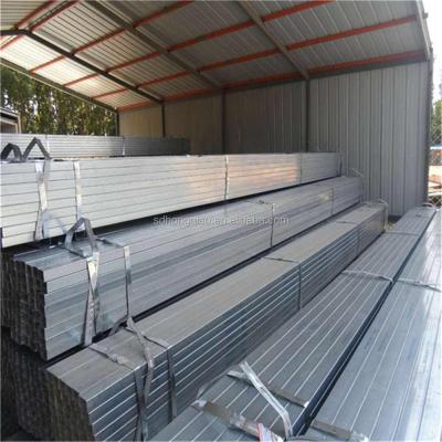 Cina Metropolitana galvanizzata quadrato rettangolare 50mmX70mmX3mm di Astm A53b 5.8m in vendita