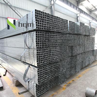 Cina Ms galvanizzato laminato a caldo Square Pipe dei tubi d'acciaio di ASTM A500 A369 a 1 pollici in vendita
