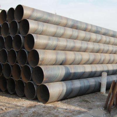 Cina Tubo saldato a spirale del acciaio al carbonio della metropolitana SSAW di api 5L X60 X70 ASTM A252 in vendita