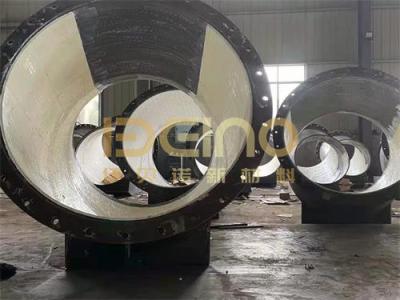 Cina Tubo di rivestimento in ceramica resistente alle alte temperature tubo rivestito in ceramica metallica in vendita
