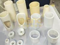 China Light Weight Wear Resistant Ceramic Lined Pipe Fitting Customized Length For Mining Industry for sale