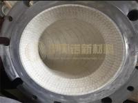 China Light Weight Wear Resistant Ceramic Lined Pipe Fitting Customized Length For Mining Industry for sale
