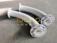 China Custom Alumina Ceramic Lined Tee for Abrasive Material Conveying for sale