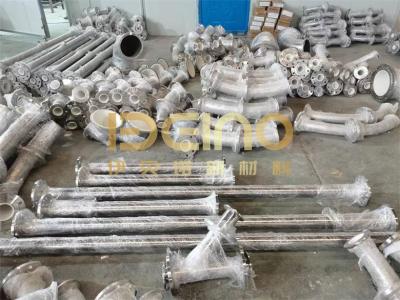 Cina Antiusura tubo a manica in ceramica rivestito spessore 5 mm tubo resistente all'abrasione in vendita