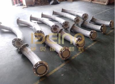 Cina Tubi in ceramica resistenti all'usura Certificato ISO nelle centrali elettriche in vendita