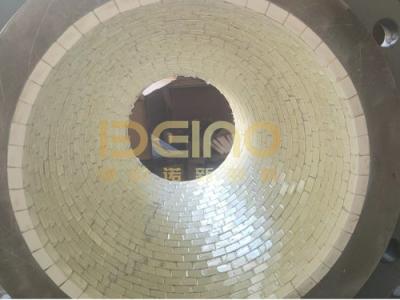 Cina Tubo di ceramica resistente all'usura e liscia all'allumina nell'impianto di lavaggio del carbone in vendita