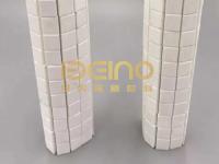 China Corrosion Resistance Ceramic Sleeve Lined Pipe ceramic tile lined pipe reducer for sale