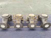 China ISO Ceramic Sleeve Lined Pipe Custome Pneumatic Conveying Pipeline Lined With Ceramic for sale