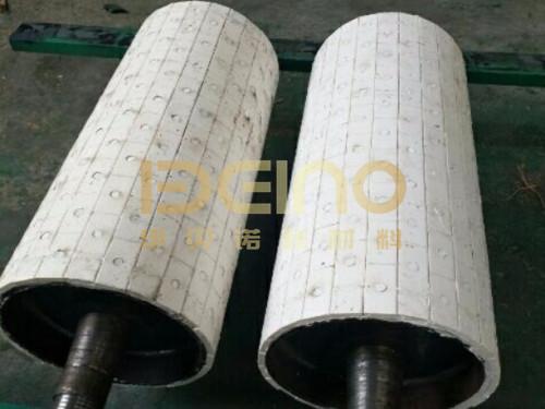 Vulcanized Roller Ceramic Pulley Lagging Sheet Size 20mm
