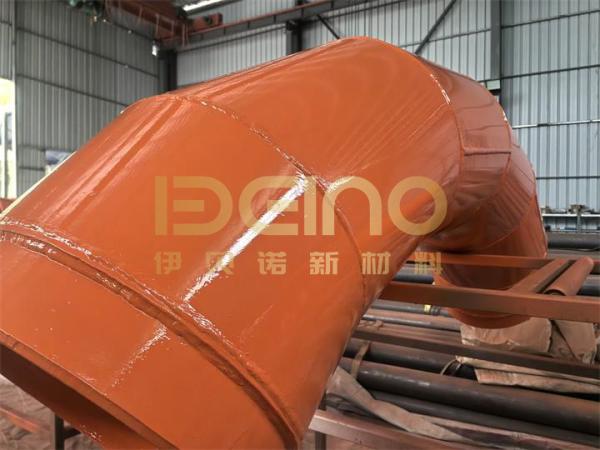 Large-diameter ceramic patch pipes Alumina ceramic lined pipe Ceramic tile lined pipe Ceramic lined pipe for mining slurry transport Cement plant coal dust ceramic lined pipe