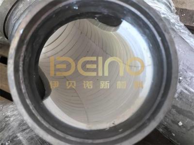 China Wear-resistant ceramic lined concrete pump fittings Extend the Service Life of Your Construction Machinery with Alumina Ceramic Lined Concrete Pump Pipeline for sale