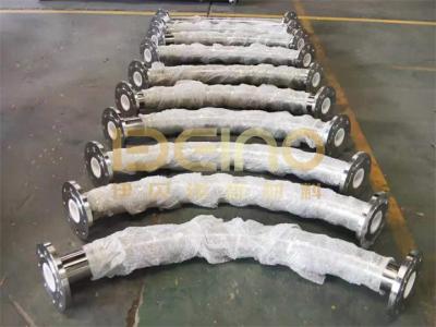 China Ceramic lined wear-resistant pipe are used for coal powder transportation in thermal power plants for sale