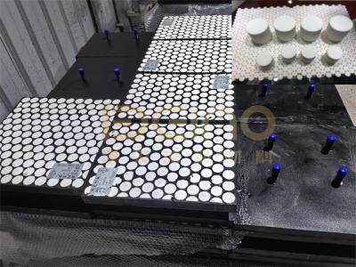 China Ceramic Rubber Composite Wear Liners for Coal Handling Systems in Power Plants for sale