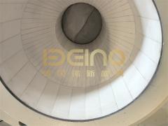 Aluminium keramische beklede elleboog Duurzaam en voor industriële leidingsystemen Aluminium keramische bekledingspijp