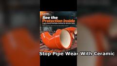 Large Diameter Ceramic Lined Pipe for Abrasive Material Conveying