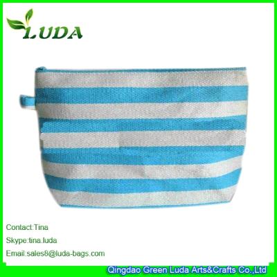 China LUDA Cheap Straw Handbags Women Straw Clutch for sale