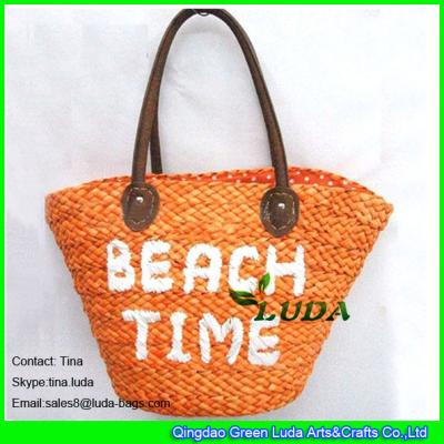 中国 LUDA online wholesale designer handbags  cornhusk summer beach straw bags 販売のため