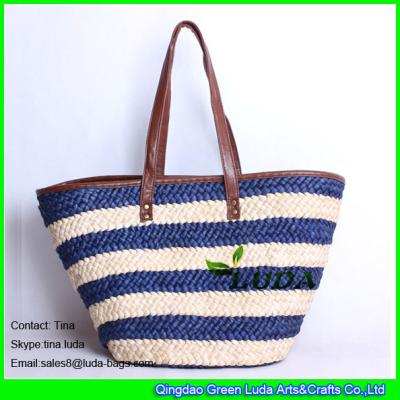 中国 LUDA handmade bags women's handbags purse wholesale cornhusk straw bags 販売のため