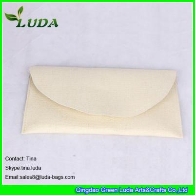 China LUDA cheap evening handbag and purse natural paper straw clutch bag for sale