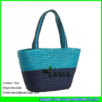 Cina LUDA  handmade handbags wholesale fashion straw beach bag tote in vendita
