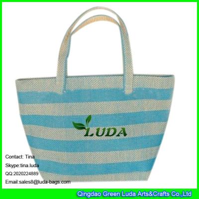 China LUDA 2013 summer natural straw bag beach bag 2013 for women paper straw bag for sale