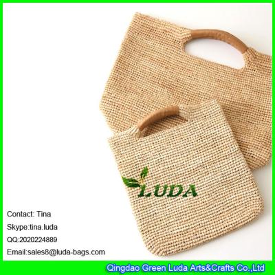 Cina La più nuova paglia naturale della rafia della borsa di totalizzatore di stra dell'estate di LUDA 2015 lavora all'uncinetto la borsa del cliente in vendita