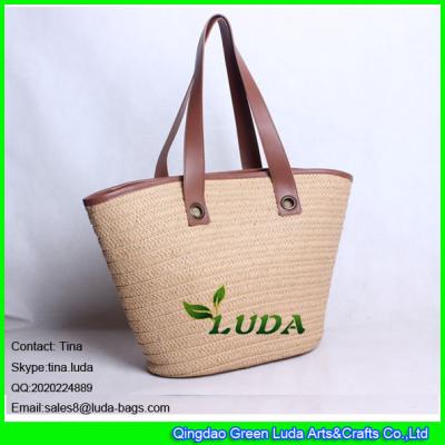 Cina Le donne della borsa della paglia di modo LUDA2015 incartano la borsa della spiaggia dei regali della paglia in vendita