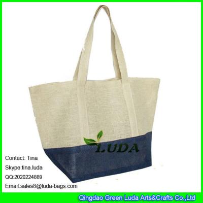 Cina Borsa della borsa di totalizzatore del cliente della spiaggia della paglia dell'estate delle donne di modo della borsa della spiaggia del blocchetto di colore di LUDA in vendita