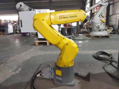 Cina Robot ad alta velocità usato FANUC LR Mate 200iD piccolo 6 assi flessibile in vendita