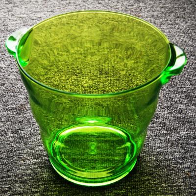 China Transparent ice bucket round bar champagne ice bucket cf-313 for sale
