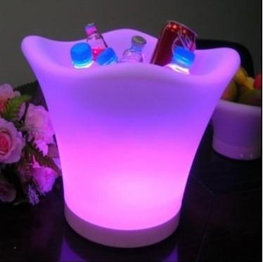 China Wholesale LED ice bucket,led bar colorful supplies, light champagne bucket for sale