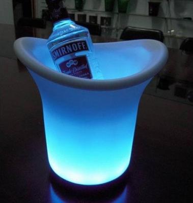 China Colorful LED Ice Bucket For Bar Supplies, Light Bar Led Champagne bucket for sale