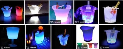 China Fantanstic Constant Color Switchable Led Ice Buckets For Garden More Interesting for sale