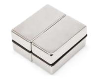 China Personalized NdFeB Permanent Magnets Block NiCuNi Plating Shape Customized for sale