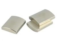 China Permanent Arc Segment Neodymium Magnets N35SH Size Customized for sale