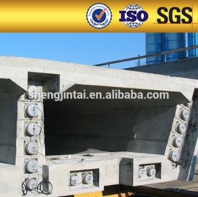 China prestressed anchorage for concrete post tension monostrand stressing jack for sale